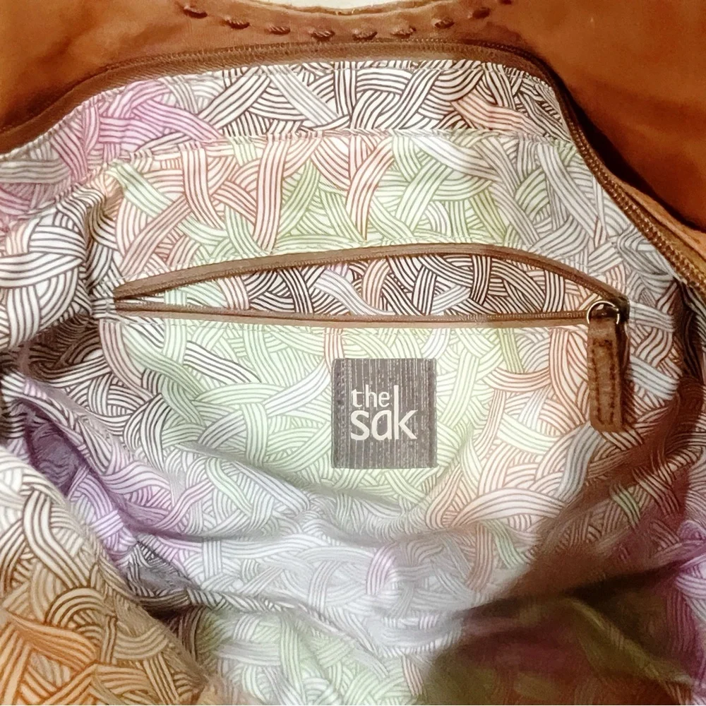 The Sak | Bags | The Sak Indio Boho Leather Patchwork Purse Hobo ...